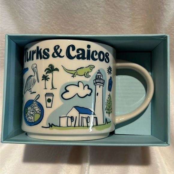 Starbucks | Kitchen | Starbucks Been There Series Turks Caicos 4 Oz Mug ...